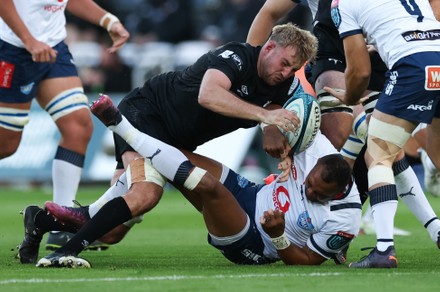 Cornal Hendricks Bulls Tackled By Will Editorial Stock Photo - Stock ...