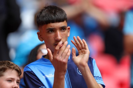Wycombe Wanderers Fans Applauding Their Teams Editorial Stock Photo ...