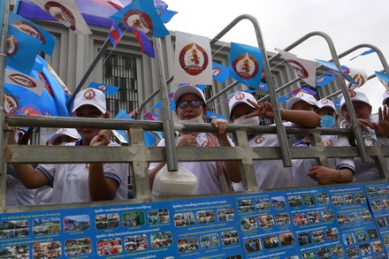Supporters Cambodian Peoples Party Cpp Wave Editorial Stock Photo ...