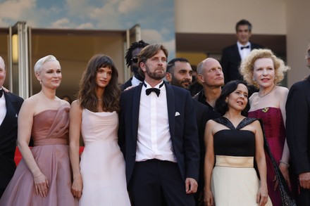Cast Crew Triangle Sadness Arrive Screening Editorial Stock Photo ...
