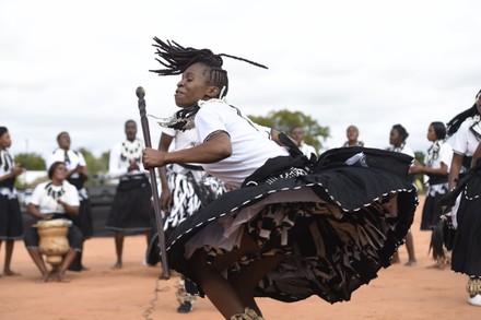 Dancer Performs During Botswanas National Culture Editorial Stock Photo ...
