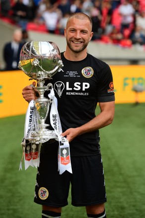 Luke Coulson Bromley Holds Fa Trophy Editorial Stock Photo - Stock ...