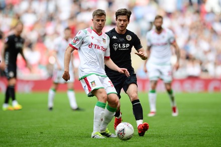 James Jones Wrexham Plays Pass Ahead Editorial Stock Photo - Stock ...