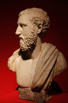 Ii Century Ad Marble Bust Theon Editorial Stock Photo - Stock Image ...