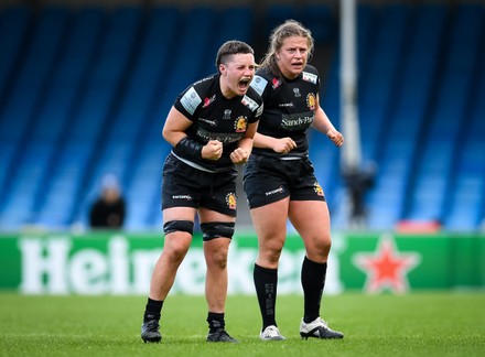 Poppy Leitch Exeter Chiefs Celebrates Turnover Editorial Stock Photo ...