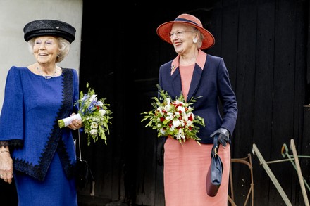 Princess Beatrix Together Queen Margrethe Ii Editorial Stock Photo ...
