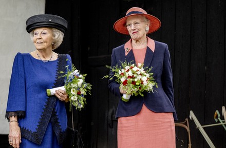 Princess Beatrix Together Queen Margrethe Ii Editorial Stock Photo ...