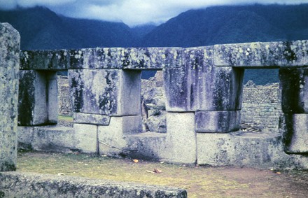 Remains Inca Town Machu Picchu Andes Editorial Stock Photo - Stock ...