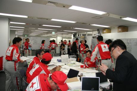 Japanese Red Cross Society Disaster Management Editorial Stock Photo ...