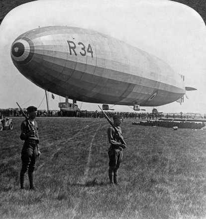 Zeppelin R 34 Mineola Texas Usa Editorial Stock Photo - Stock Image ...