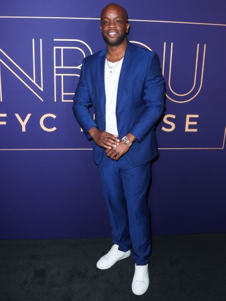 American Actor Craig Robinson Arrives Nbcuniversals Editorial Stock ...