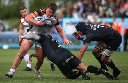 Leicester Tigers Jasper Wiese Tackled By Editorial Stock Photo - Stock ...