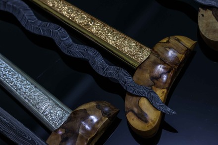 Javanese Keris Daggers Made By Ki Editorial Stock Photo - Stock Image ...