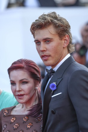 Priscilla Presley Austin Butler Editorial Stock Photo - Stock Image ...