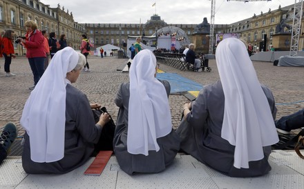 Nuns Attend Catholic Day City Center Editorial Stock Photo - Stock ...