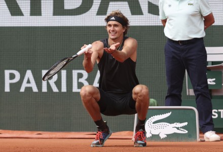 Alexander Zverev Germany Argues Chair Umpire Editorial Stock Photo - Stock Image | Shutterstock