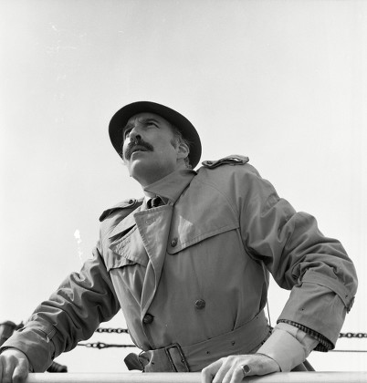 Christopher Lee Colonel Bingham Editorial Stock Photo - Stock Image ...