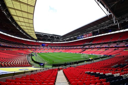 General View Inside Wembley Stadium Ahead Editorial Stock Photo - Stock ...