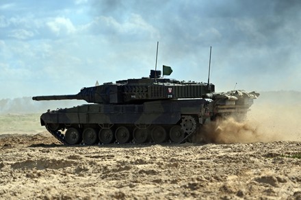 Leopard 2a7dk Tank Danish Army During Editorial Stock Photo - Stock ...