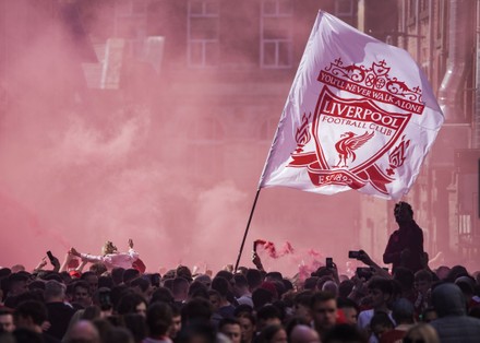 Liverpool Fc Fans React Match Taggys Editorial Stock Photo - Stock ...
