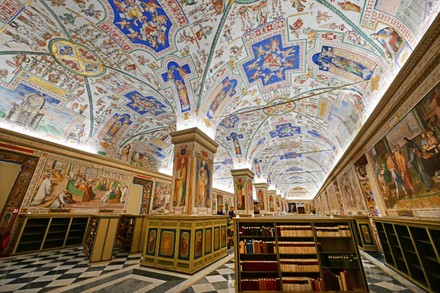 Vatican Apostolic Library More Commonly Known Editorial Stock Photo ...