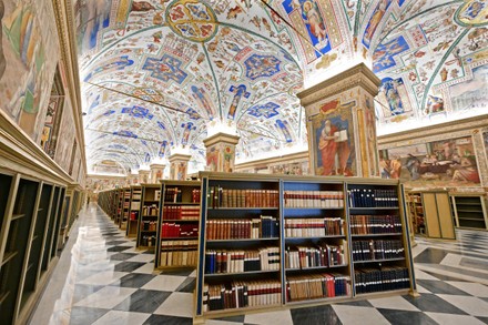 Vatican Apostolic Library More Commonly Known Editorial Stock Photo ...