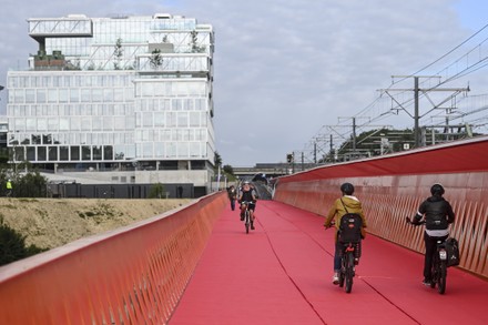 imágenes de Machelen First Cycling Bridge Over Brussels Ring, Machelen ...