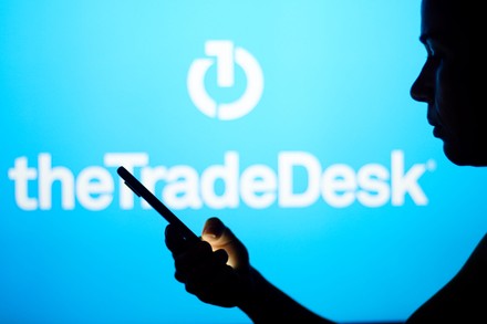 This Photo Illustration Trade Desk Logo Editorial Stock Photo - Stock ...