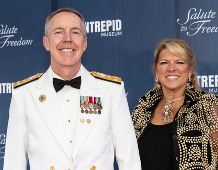 Admiral Daryl Caudle L Attends Salute Editorial Stock Photo - Stock ...