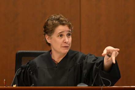 Judge Penney Azcarate Speaks Courtroom Jury Editorial Stock Photo ...