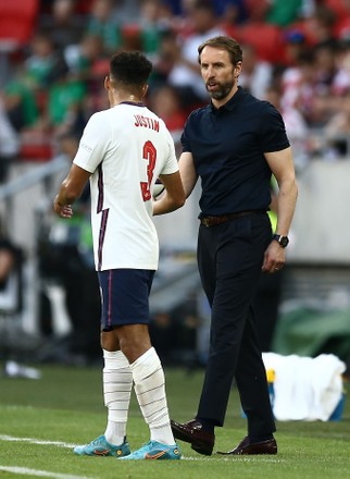 James Justin England Gareth Southgate Manager Editorial Stock Photo ...