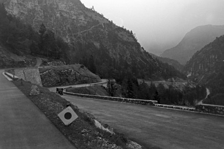On Deutsche Alpenstrasse Mountain Road Germany Editorial Stock Photo ...