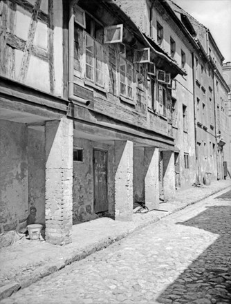 Quiet Small Lane Allenstein East Prussia Editorial Stock Photo - Stock ...
