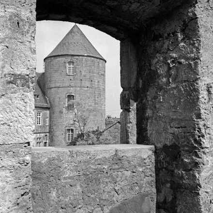 Tower Watchout Waldeck Castle Hesse Germany Editorial Stock Photo ...