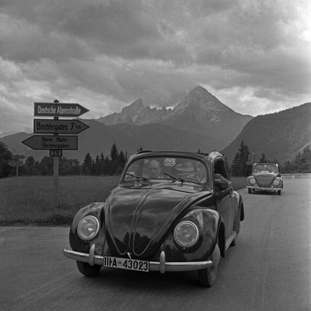 Travelling By Car Volkswagen Beetle Kdf Editorial Stock Photo - Stock ...