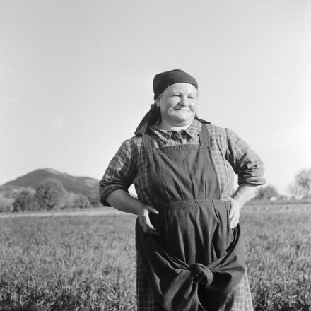 Happy Farm Woman Germany 1930s Editorial Stock Photo - Stock Image ...