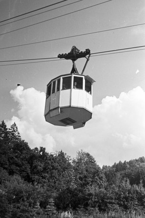 Gondola Cableway Passengers Germany 1930s Editorial Stock Photo - Stock ...