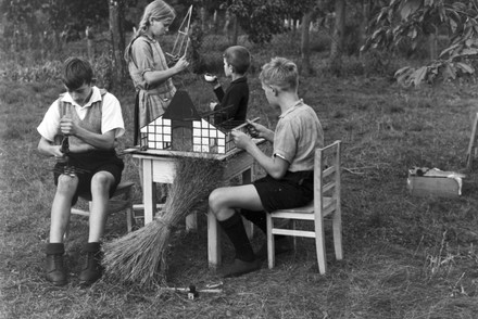 Outdoor Classes Rural School Tiefensee Run Editorial Stock Photo ...
