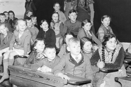 Watching Movie During Class Rural School Editorial Stock Photo - Stock ...