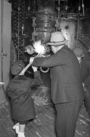 Visiting Blast Furnace Works Germany 1930s Editorial Stock Photo ...
