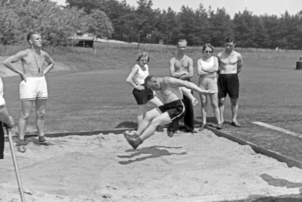 Long Jump Exercising Sports Ground Sports Editorial Stock Photo - Stock ...