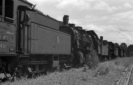 Steam Locomotives Destroyed By War Waiting Editorial Stock Photo ...