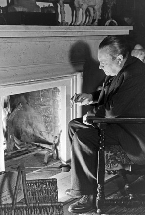 imágenes de Paul Wegener at home, Berlin, German Empire - 06 Nov 1938 ...