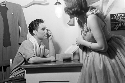 Opera Singer Chorus Girl Changing Room Editorial Stock Photo - Stock ...