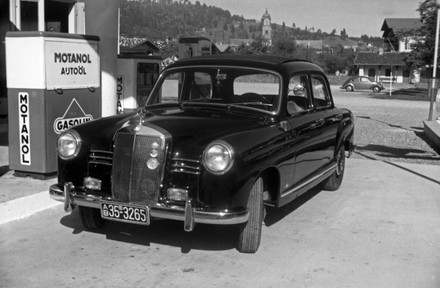 Mercedes Benz Type W 121 Petrol Editorial Stock Photo - Stock Image ...