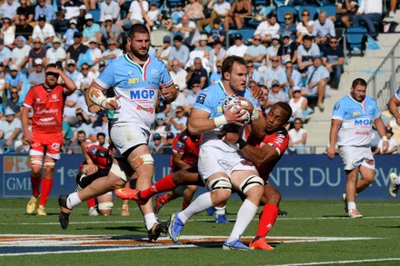 Asier Usarraga Bayonne Gabiriele Lovobalavu Oyonnax Editorial Stock ...
