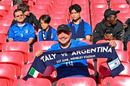 Fans Italy Prior Uefa Conmebol Finalissima Editorial Stock Photo ...