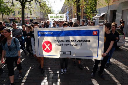 Anticapitalist Demonstration Under Motto Resisting Solidarity Editorial ...