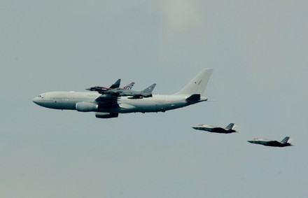 Platinum Jubilee Flypast Raf A300 Airbus Editorial Stock Photo - Stock ...