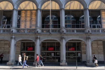 Illustration Picture Shows Flagey Concert Hall Editorial Stock Photo ...